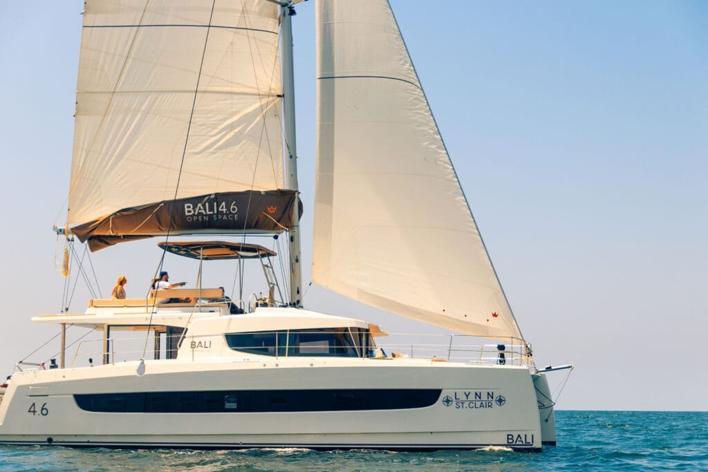 46' Bali Catamaran "Lynn St. Clair" - LEI Boat Charter - Marina Del Rey ...